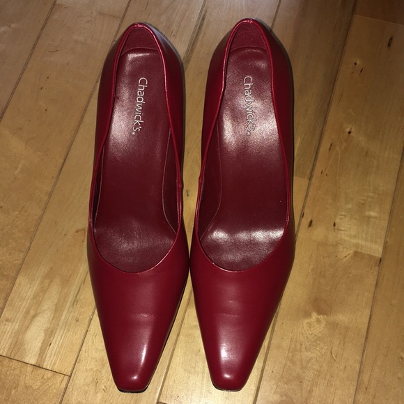 Chadwicks | Shoes | Sexy Red Pumps Size Heel 3 34 | Poshmark